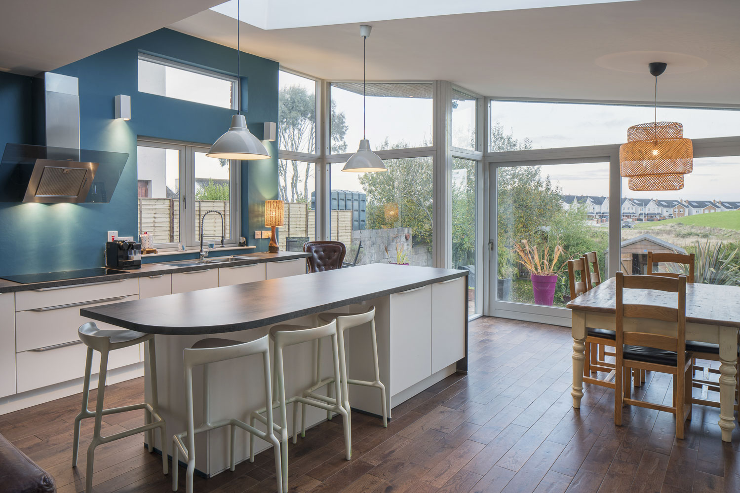 A Kitchen Island in Your House Extension - Shomera